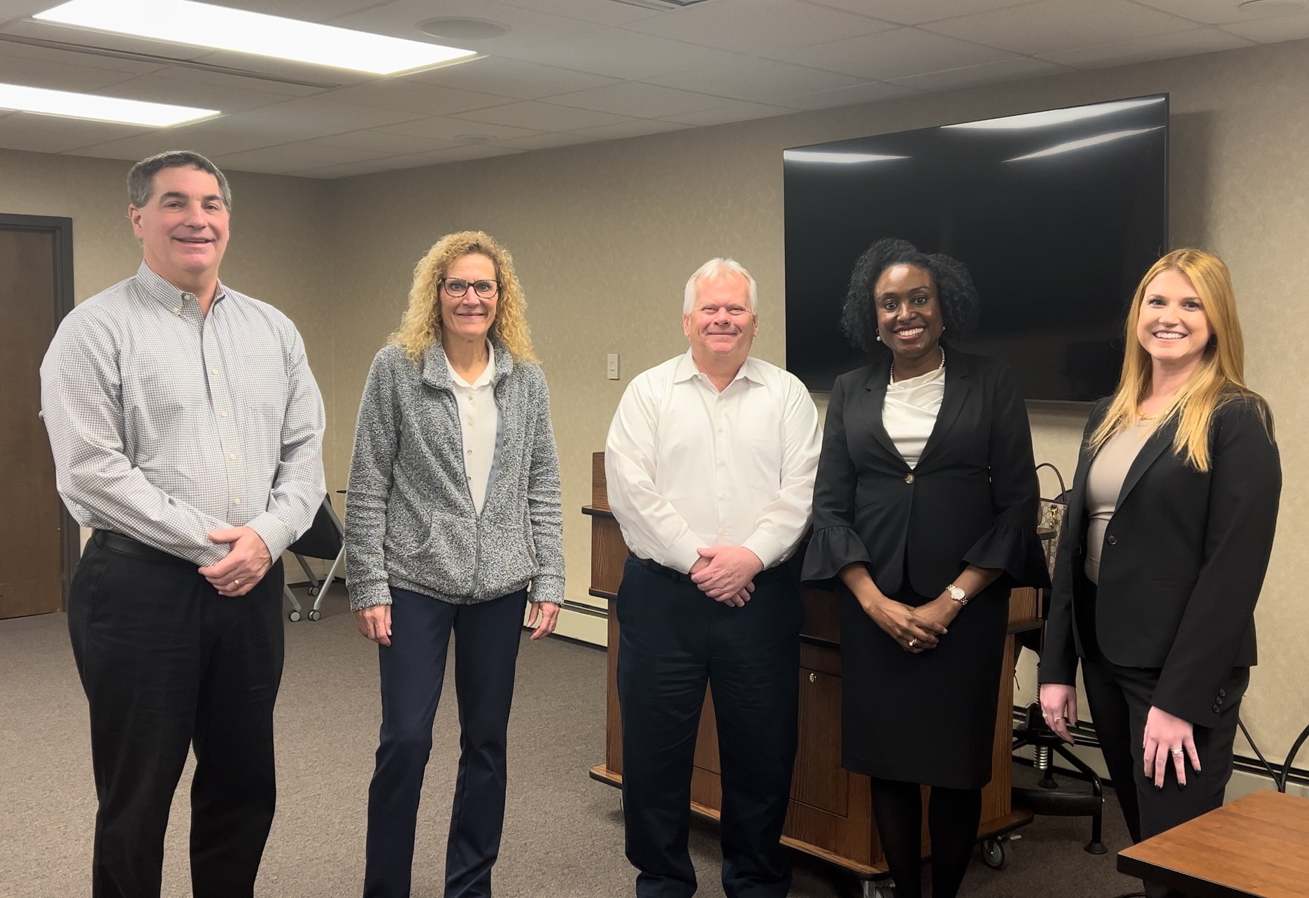 NJCPA CEO Visits Bowman Office - Bowman & Company, LLP